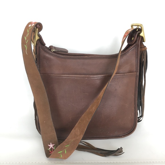 Coach | Bags | Vintage Coach 9966 Legacy Bag Brown Leather Zip Purse ...